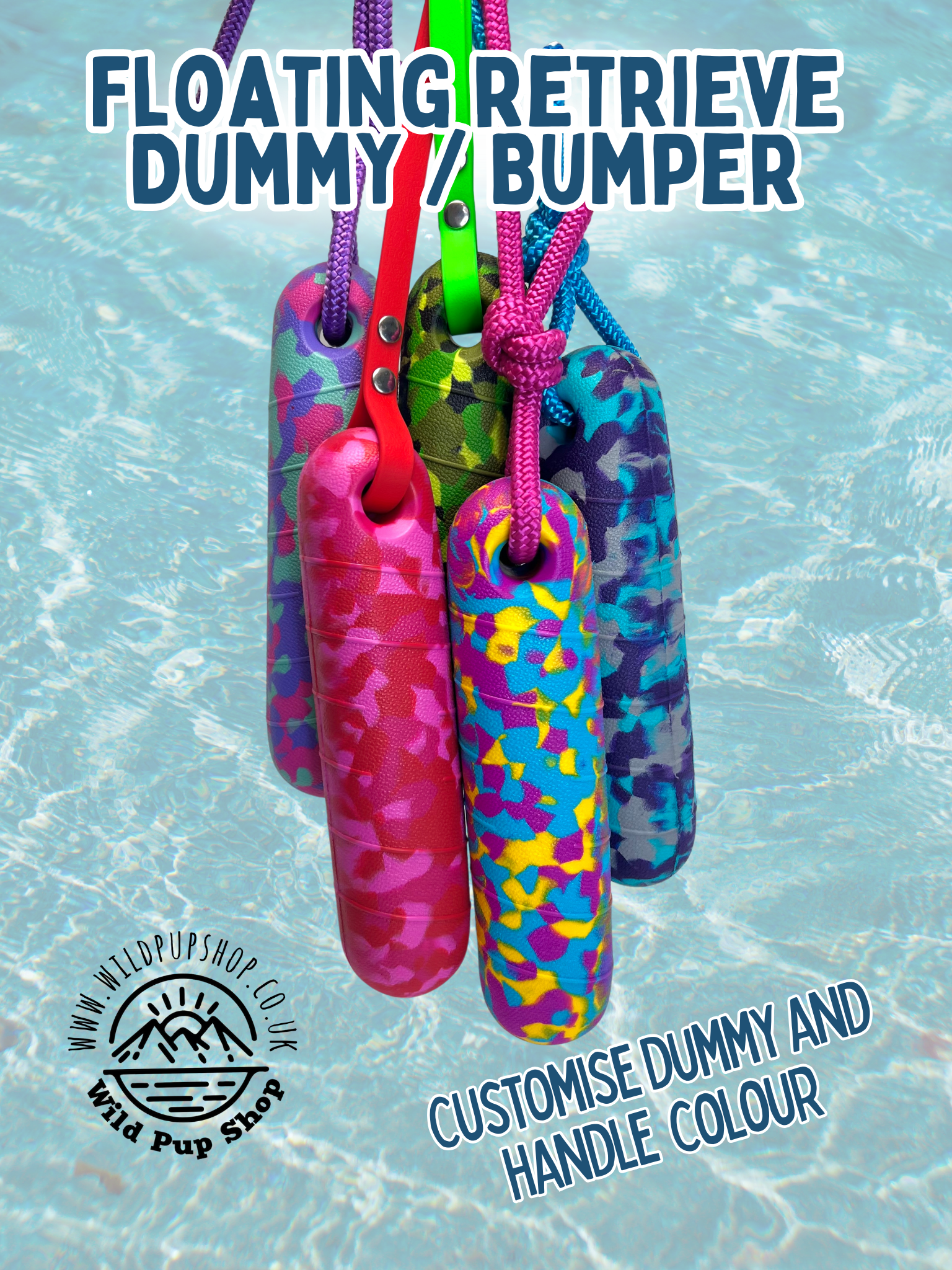 Floating Dummy Bumper Retrieve Toy – Wild Pup Shop